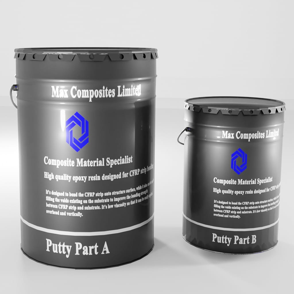 Epoxy Putty for Carbon Fiber Laminate Concrete Repair